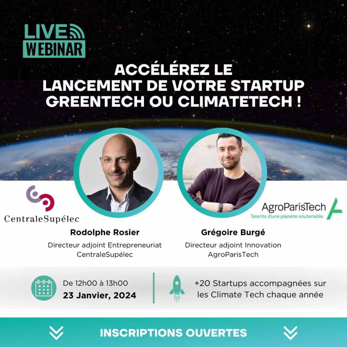 Webinaire : Accélérez le lancement de votre start-up Greentech ou ...