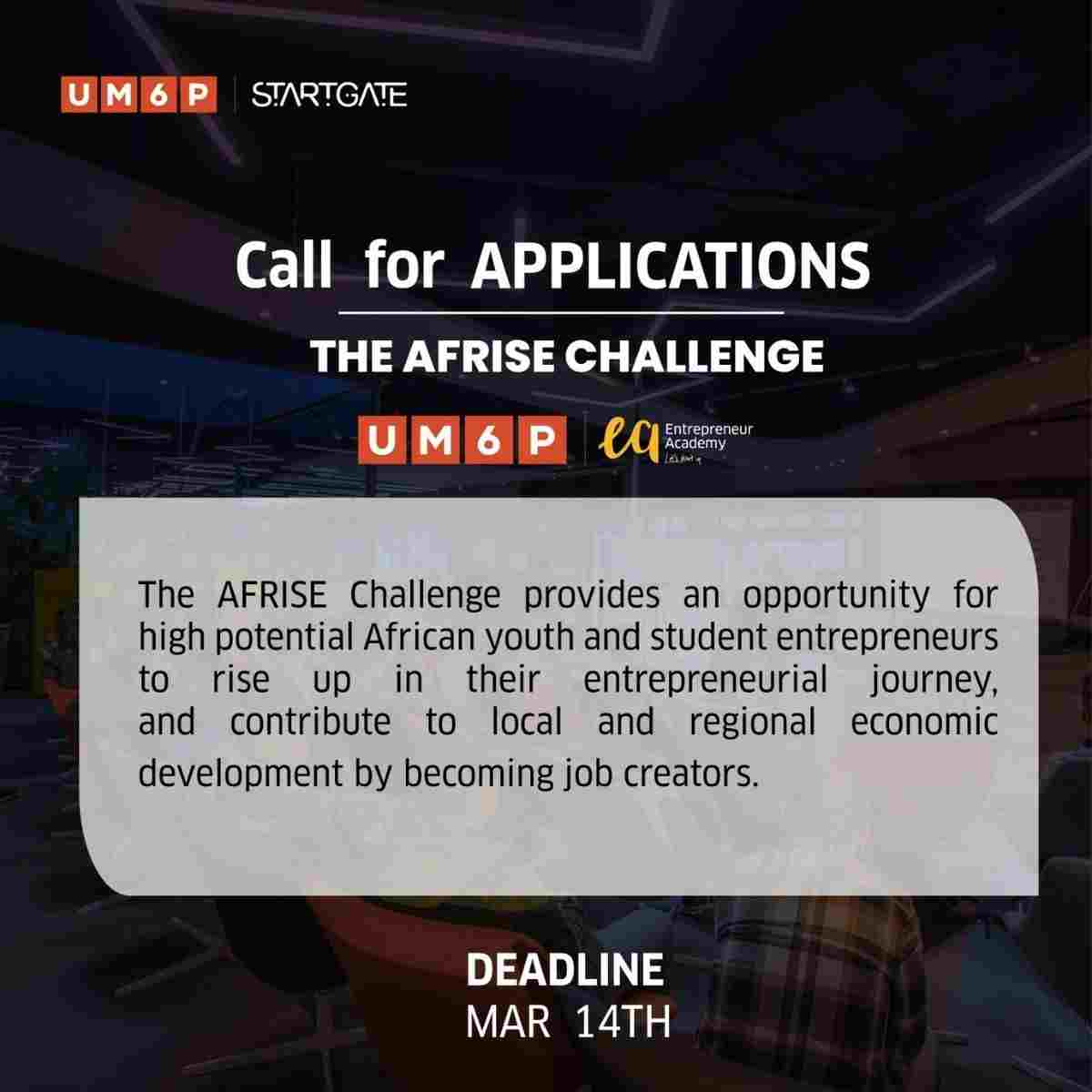 Appel à candidatures : AFRISE Challenge 2025