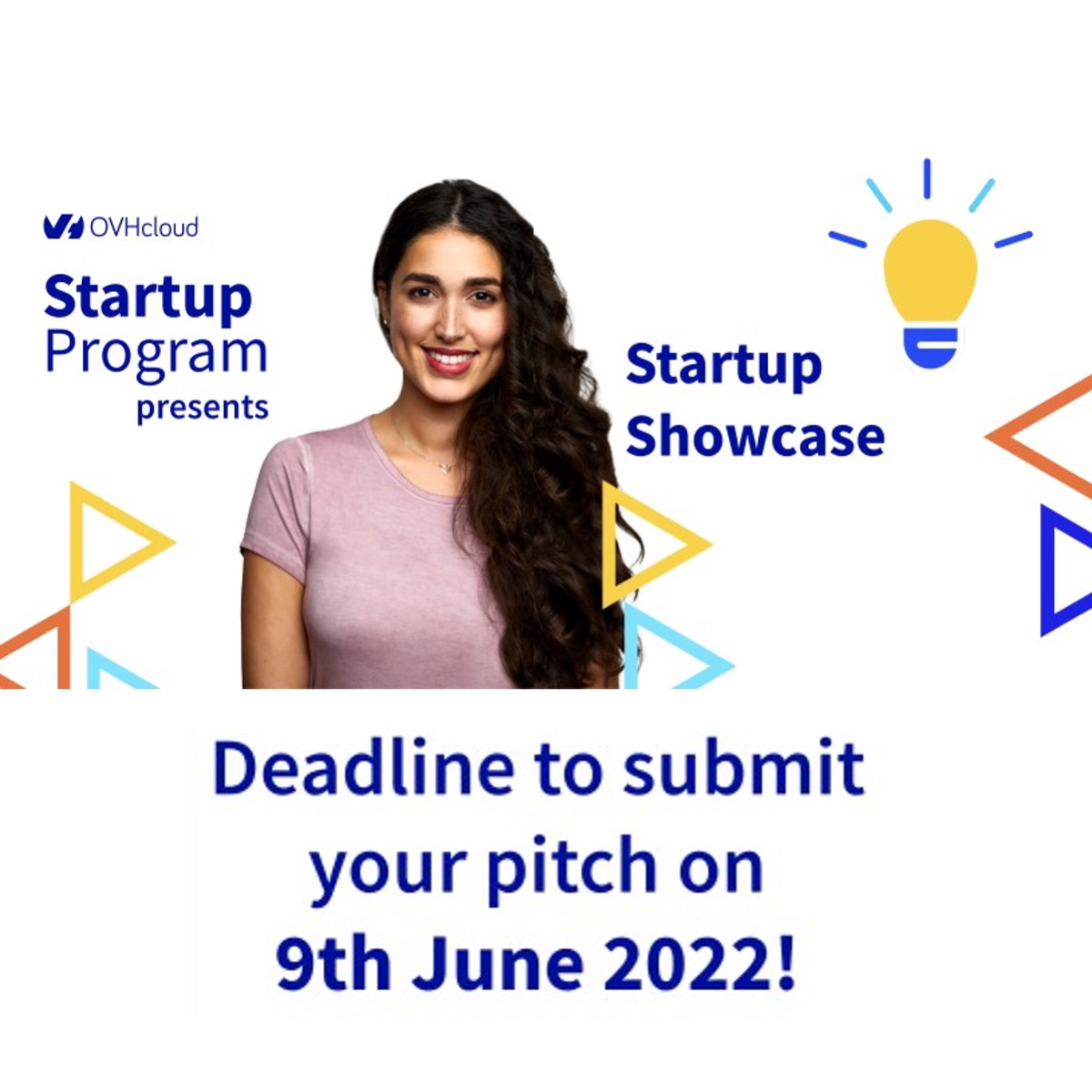 Appel à candidatures - Start Up Showcase OVH Cloud I Start-up