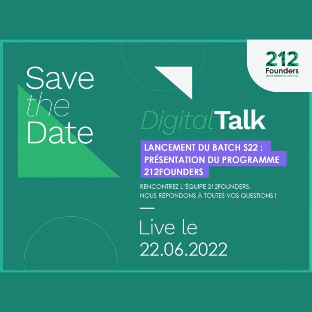 Programme 212 Founders I Start-up.ma